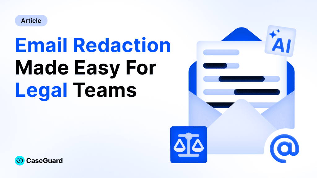 Best AI Redaction Software | CaseGuard